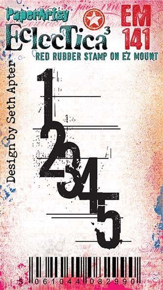 PaperArtsy // Mini Stamp No. 76 // Rubber stamps // approx. 7 cm x 5 c ...
